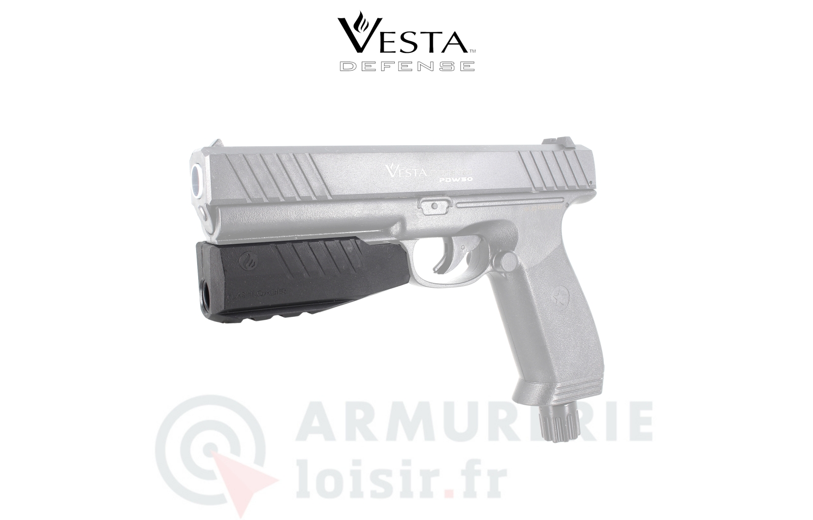 Chargeur rapide Vesta 6 coups PDW50 Picatinny- .50 - Armurerie Loisir