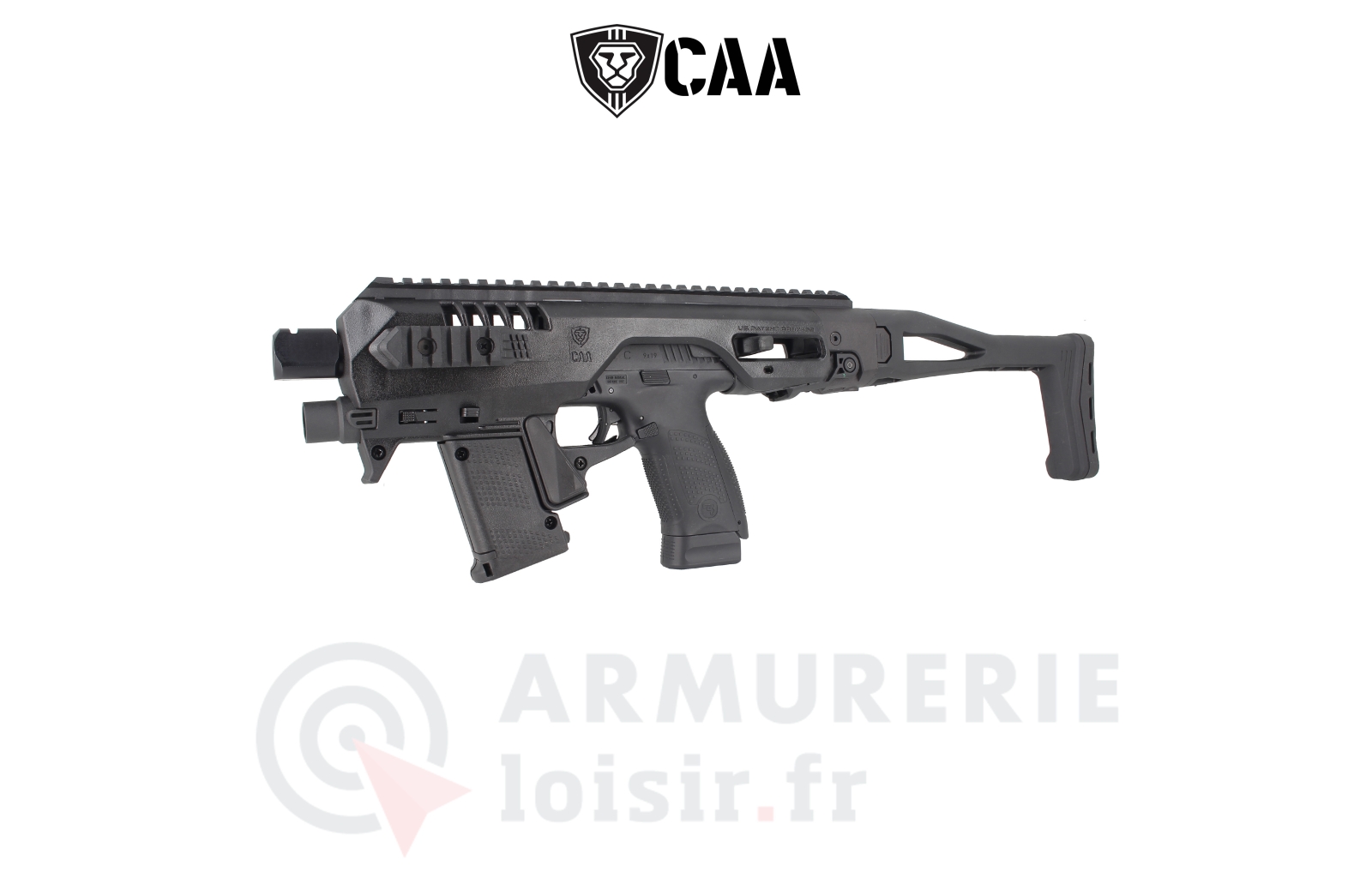 Kit de conversion CAA Tactical Micro Roni Gen 4X CZ P10 Noir ...