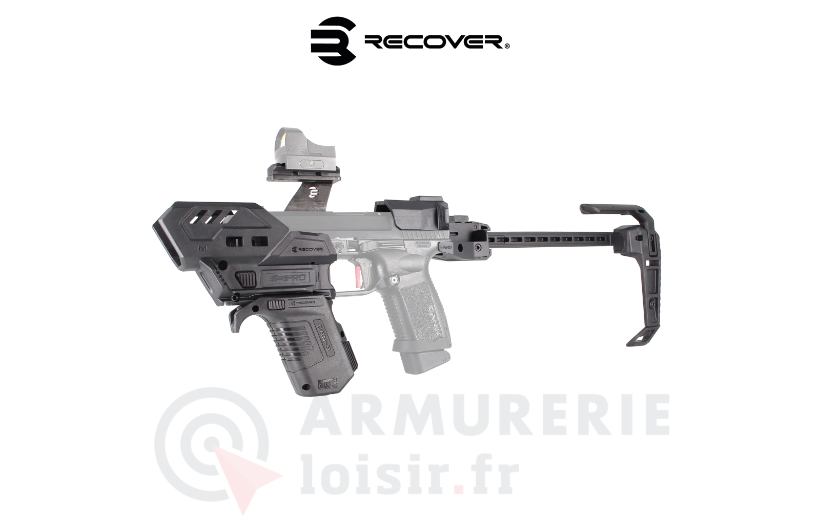 Kit Stabilisateur Recover S-PRO MGX Complet Canik - Noir - Armurerie Loisir