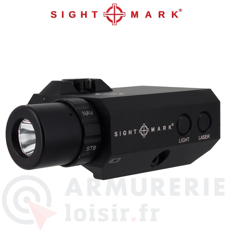 Sightmark Lopro mini combo Green laser - Armurerie Loisir